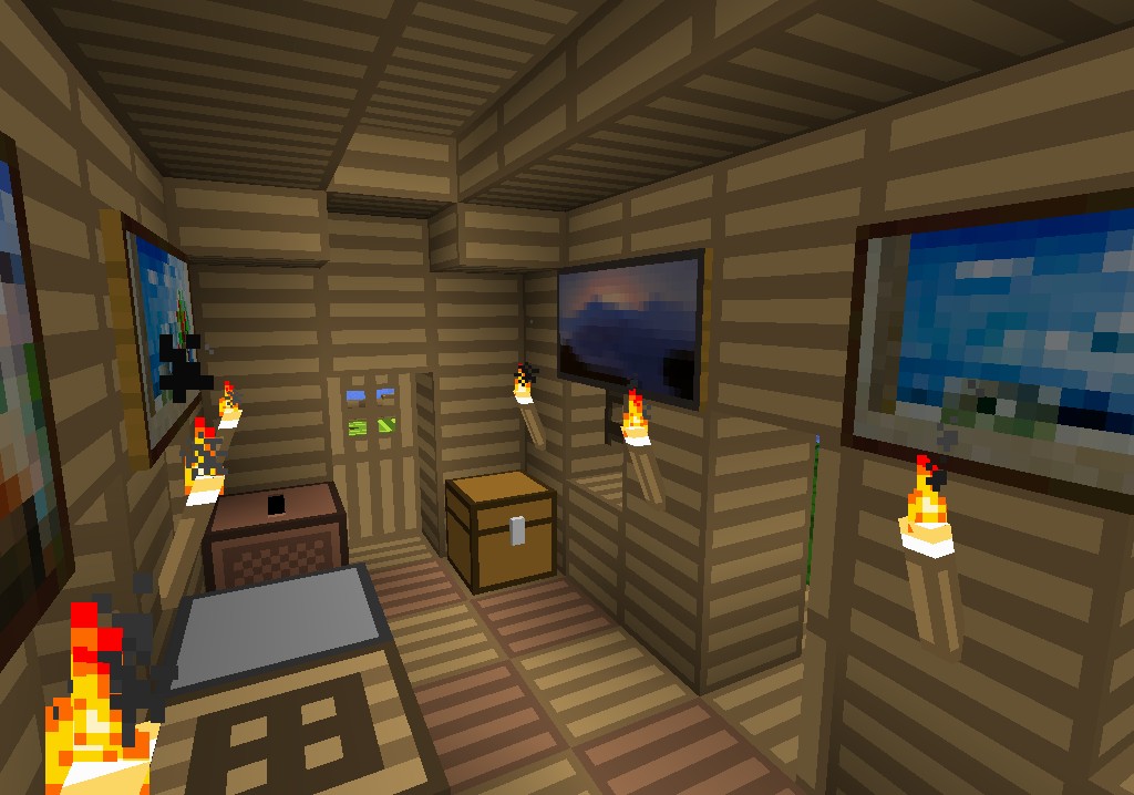 Tropical Hut Minecraft Map