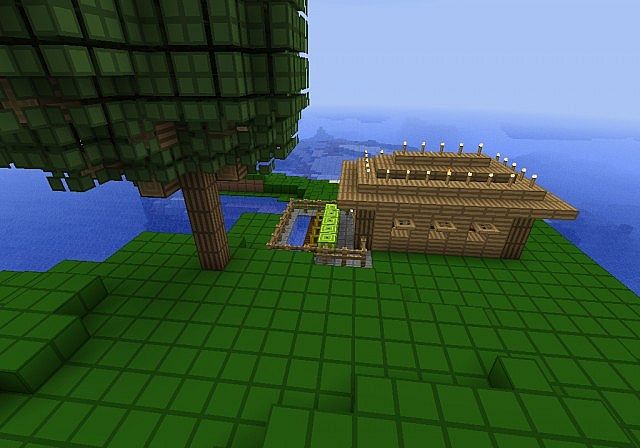 Tropical Hut Minecraft Map