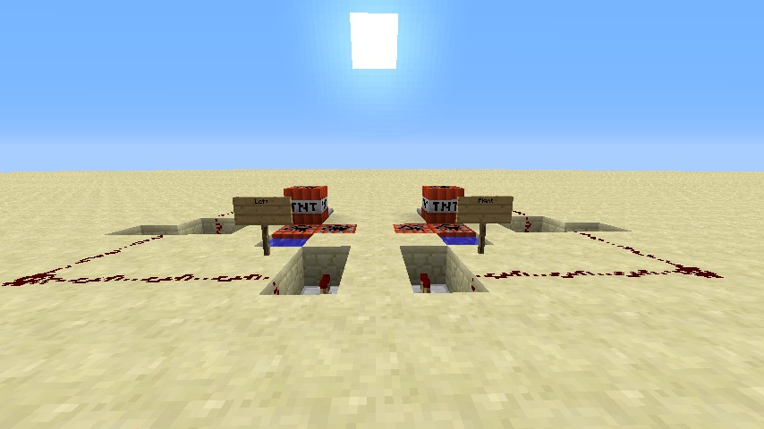 Redstone friday 4: Compact TNT fireworks Minecraft Map