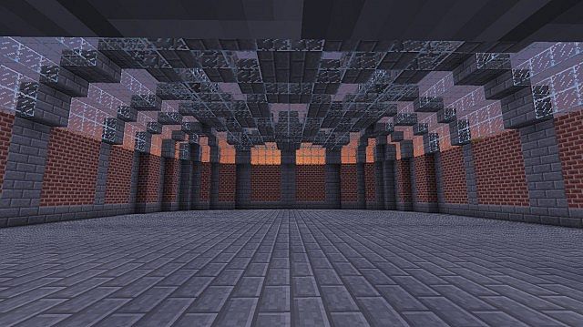 Train Station + Download! Add Your Own Interior. Minecraft Map