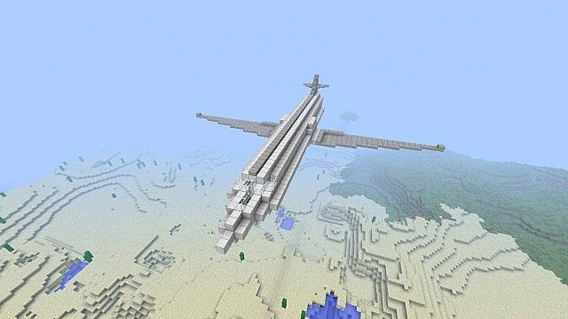 Private Jet. Minecraft Map