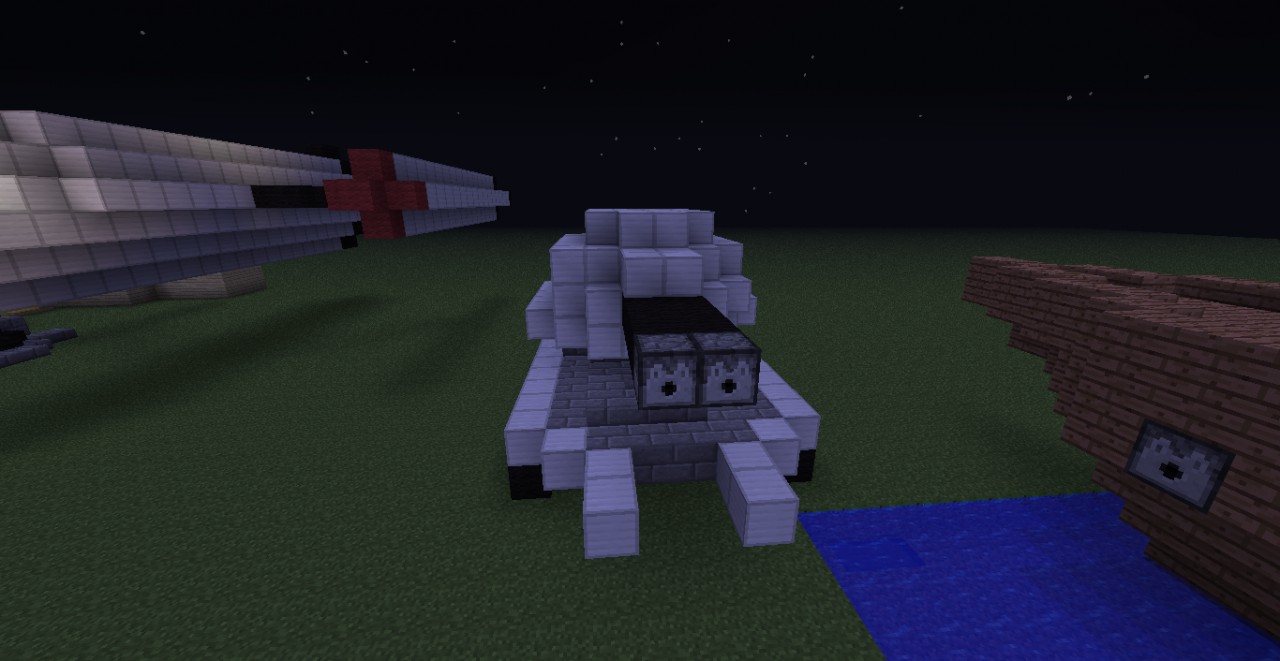 Future tank Minecraft Map