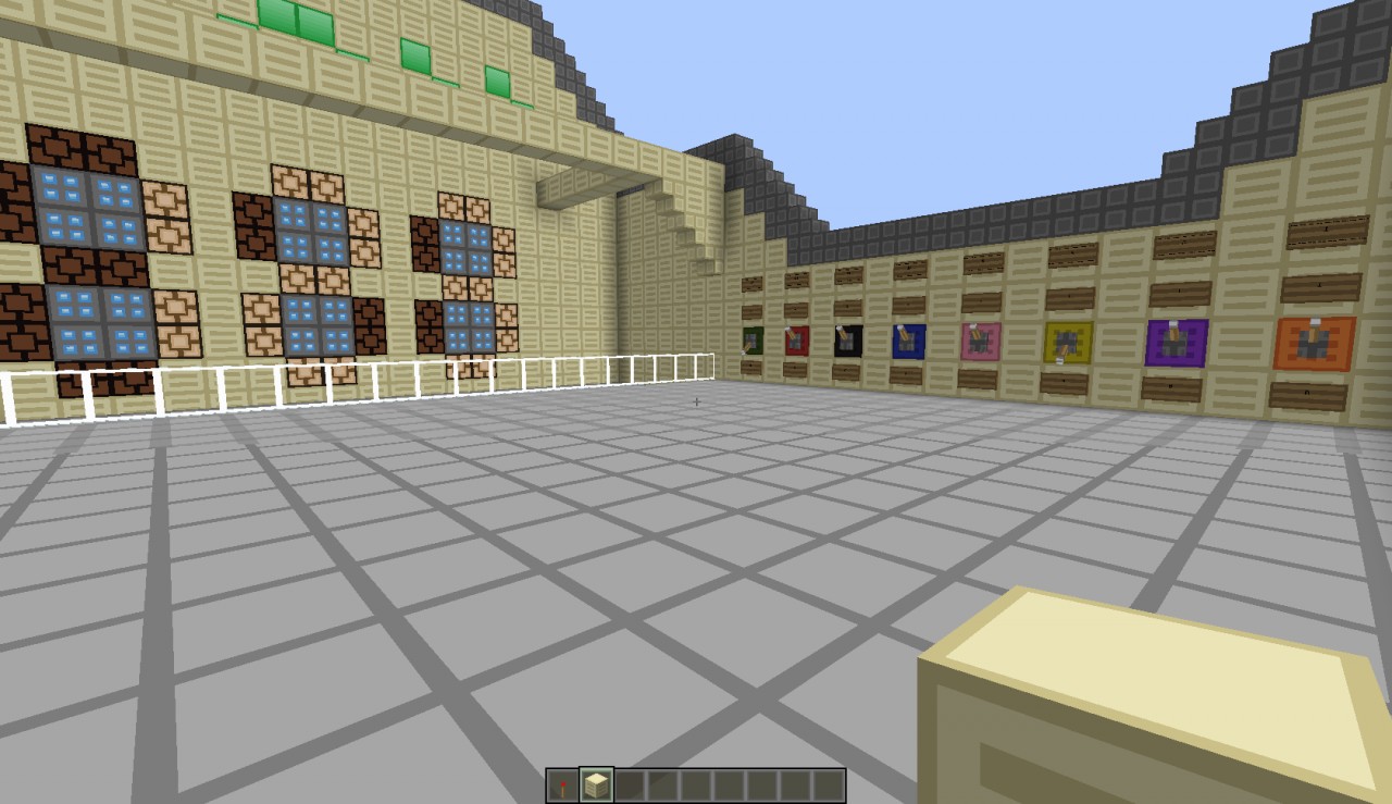 Binary 0-255 counter Minecraft Map