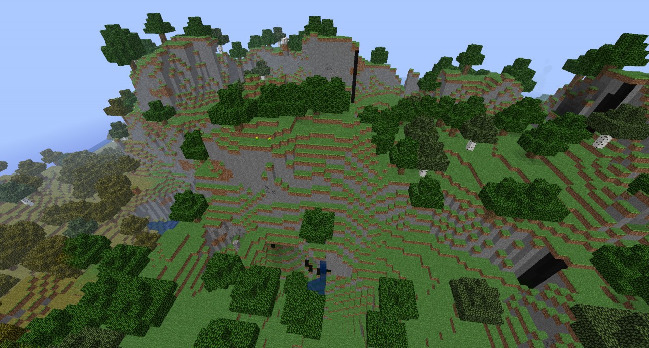 OMFG EPIC TERRAIN Minecraft Map