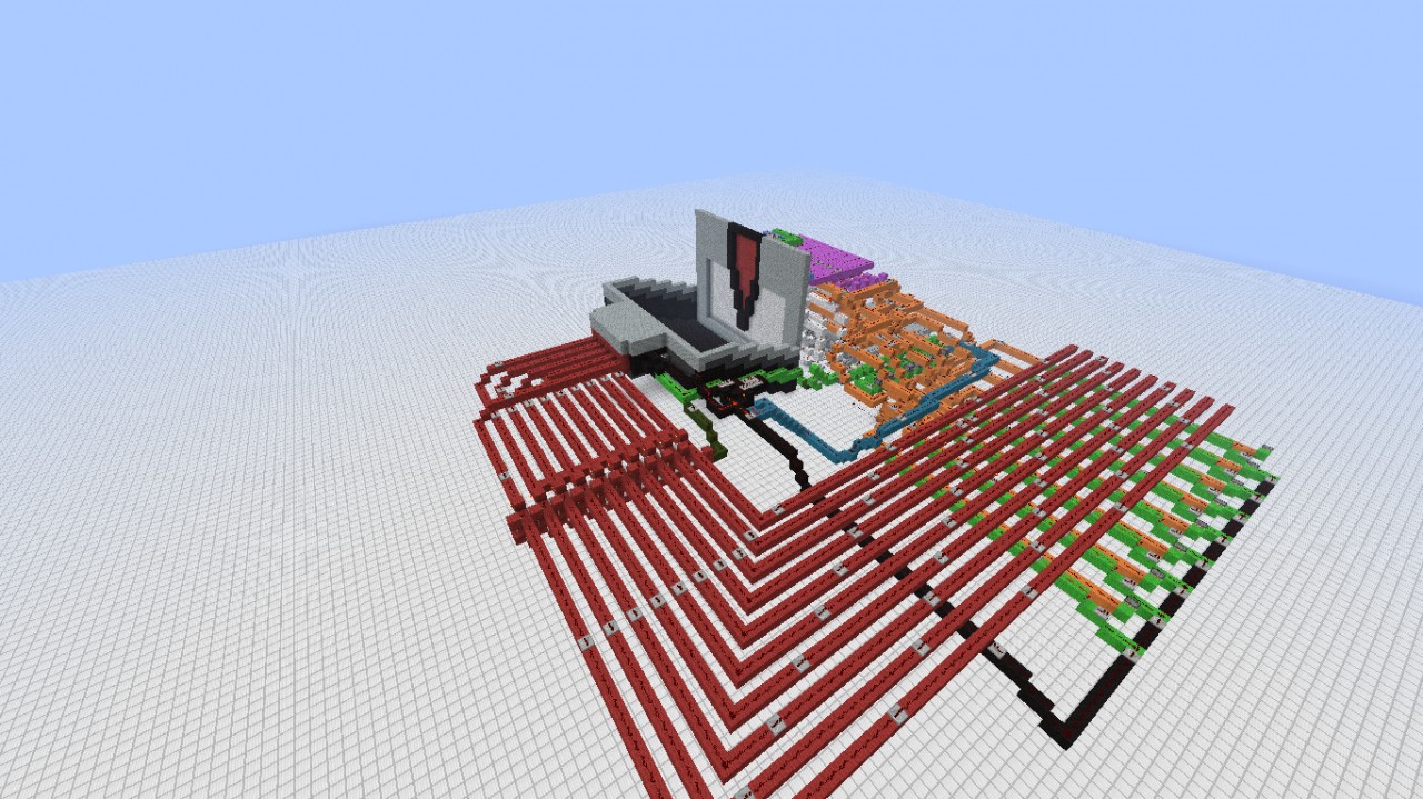 1x1 Minecraft Minecraft Map