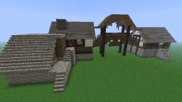 Warehouse + House Minecraft Map