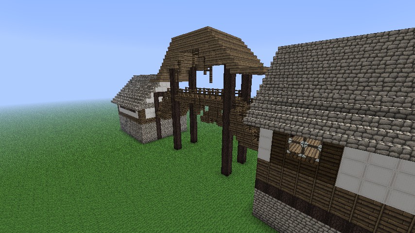 Warehouse + House Minecraft Map