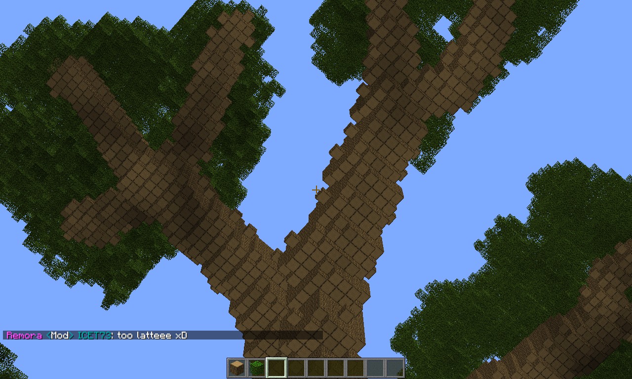 Two Massive God Trees || by kenyuun Minecraft Map
