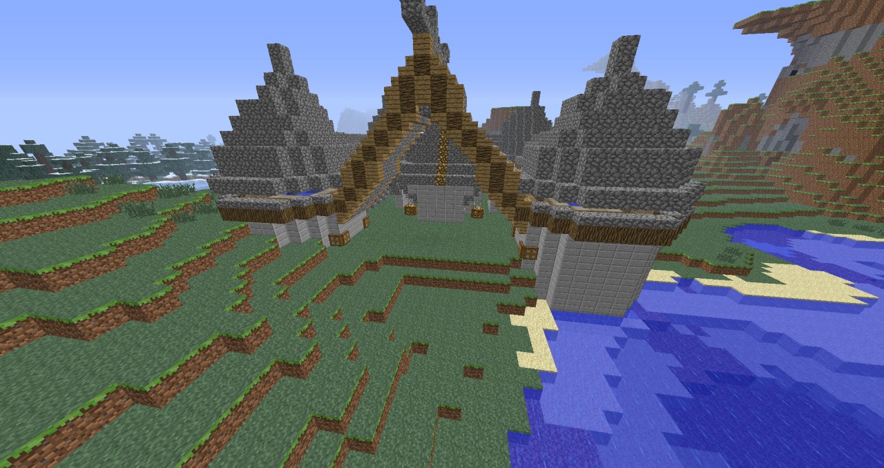 Medival spawn Minecraft Map