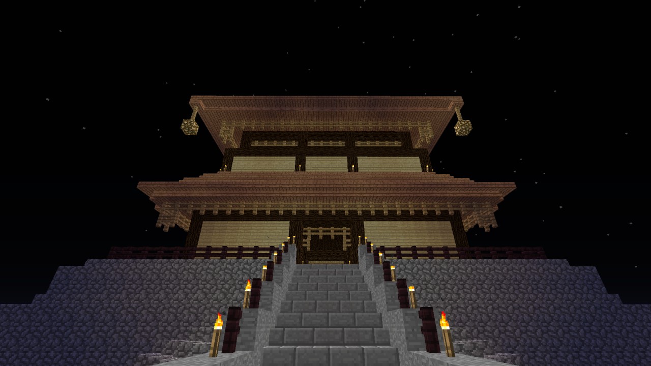 Japanese Manor Minecraft Map