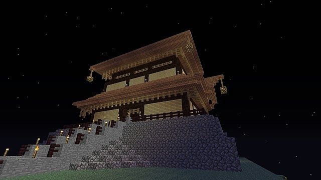 Japanese Manor Minecraft Map