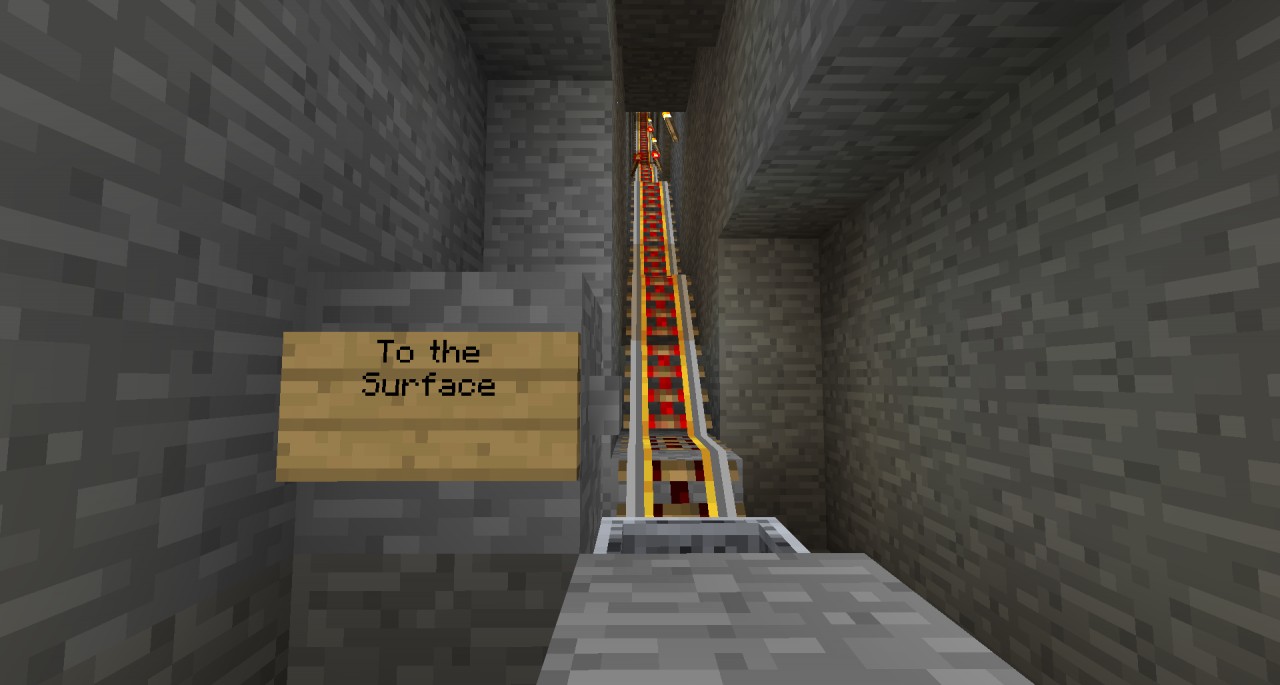 An underground house Minecraft Map