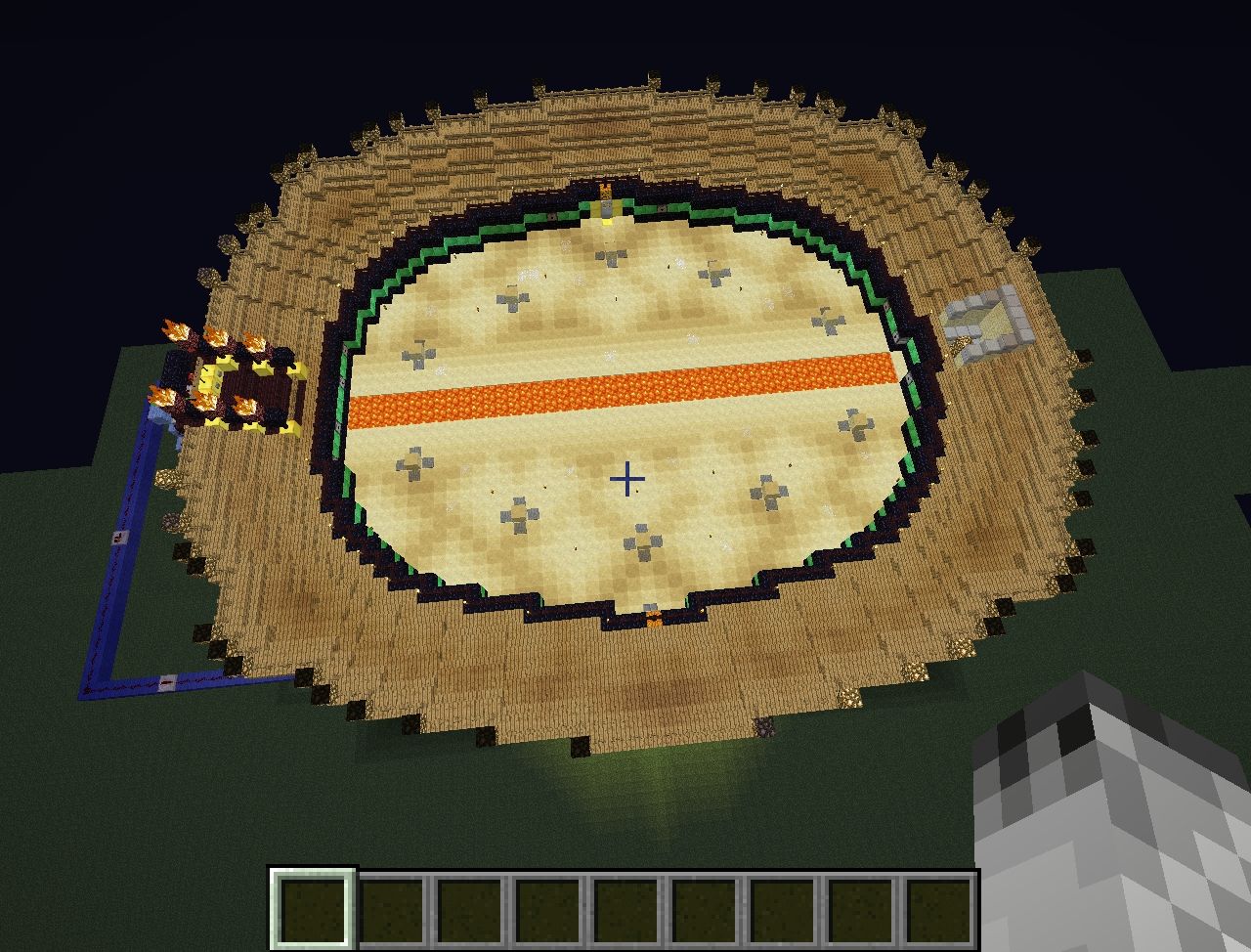 gladiator arena Minecraft Map