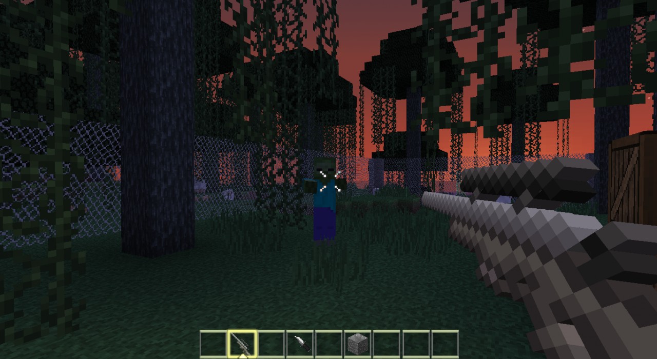 CODcraft: Call of duty Zombie Survival Map Minecraft Map