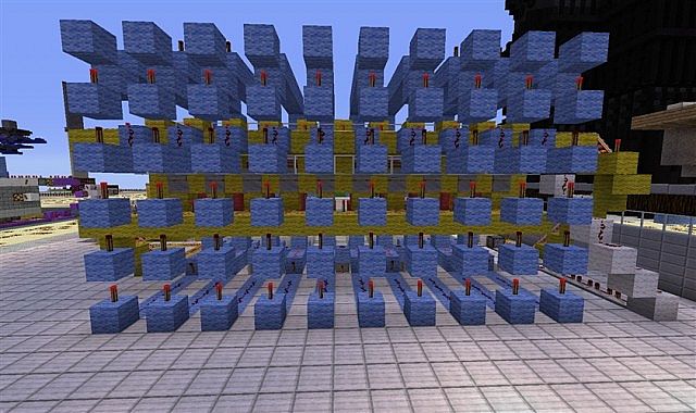 Redstone automated storage system - automatisches Lagersystem Minecraft Map