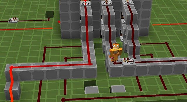 Fully Working Redstone Countdown 9 to 1 Minecraft Map