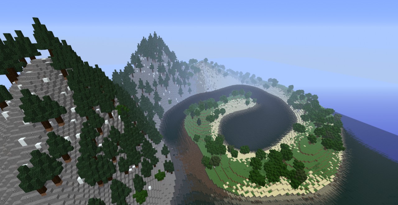 The Spiral Island Minecraft Map