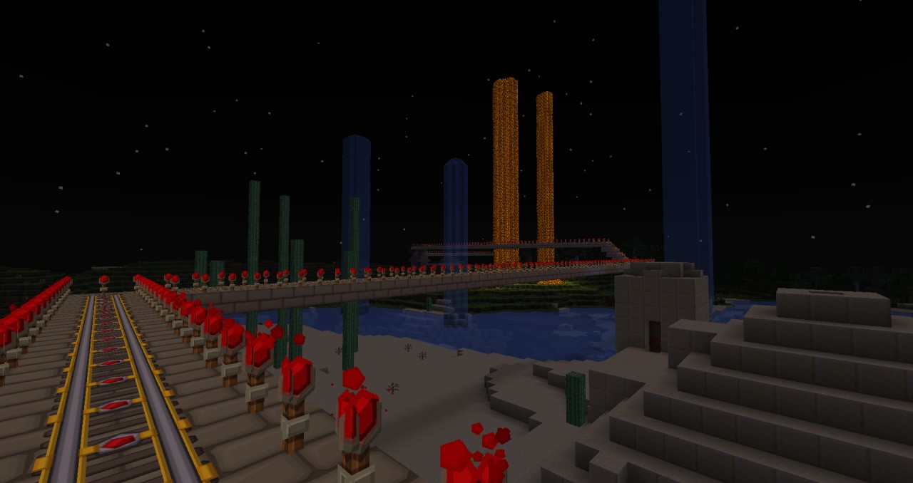 Epic TNT Roller Coaster (Download Now) Minecraft Map