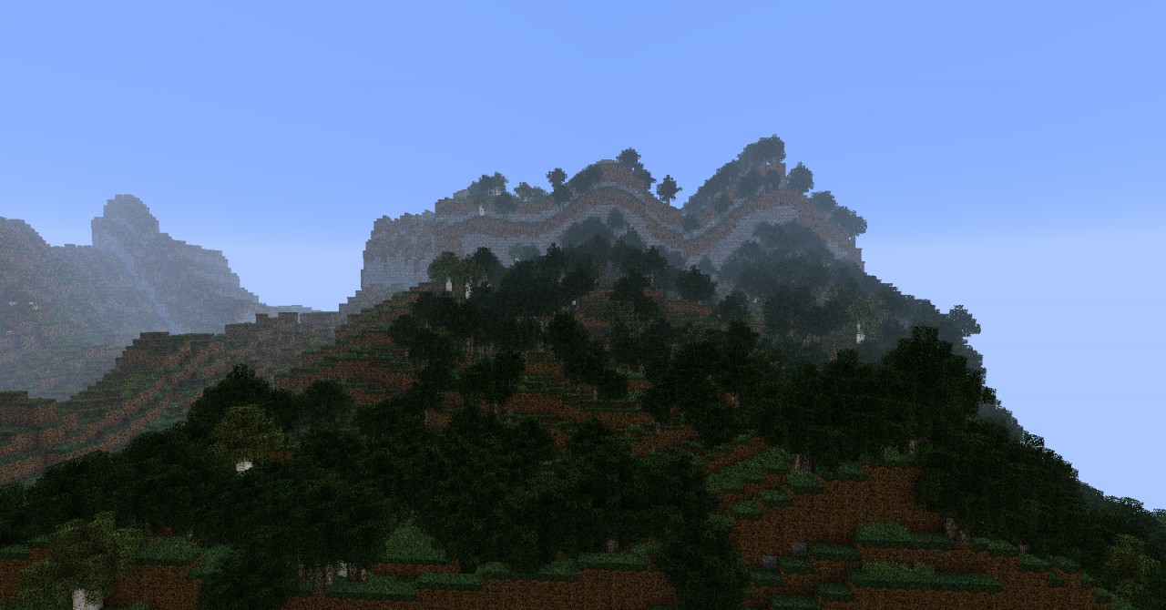 Random-Custom Terrain Minecraft Map