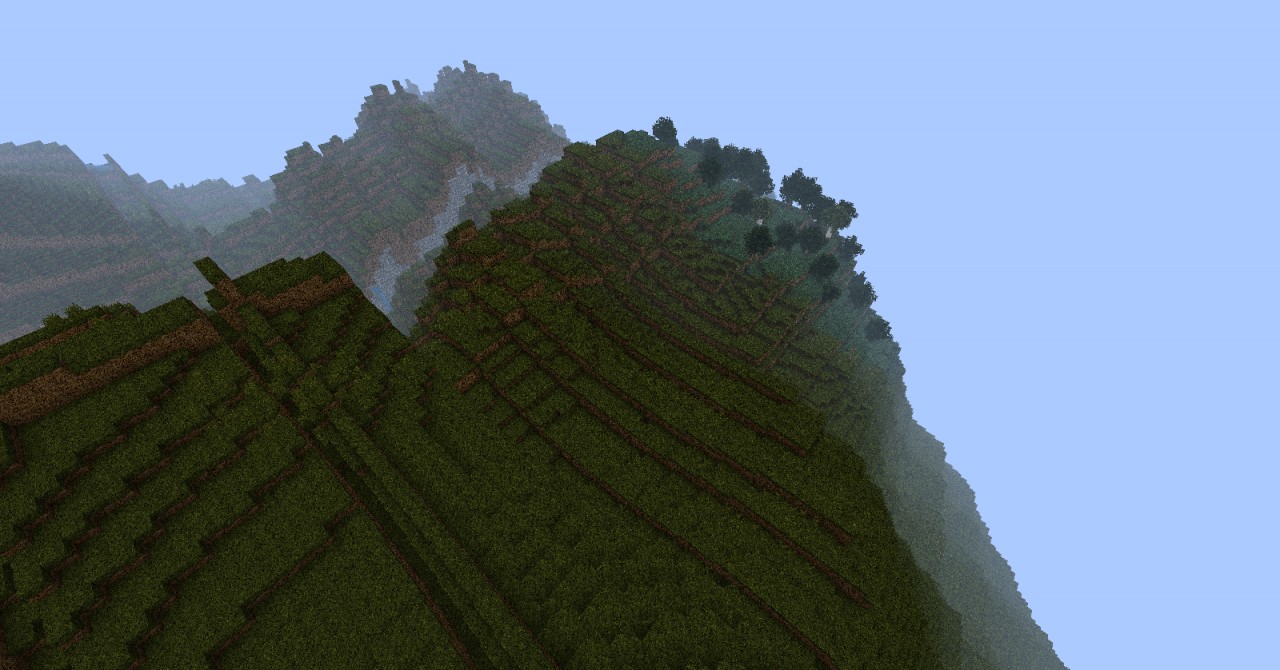 Random-Custom Terrain Minecraft Map