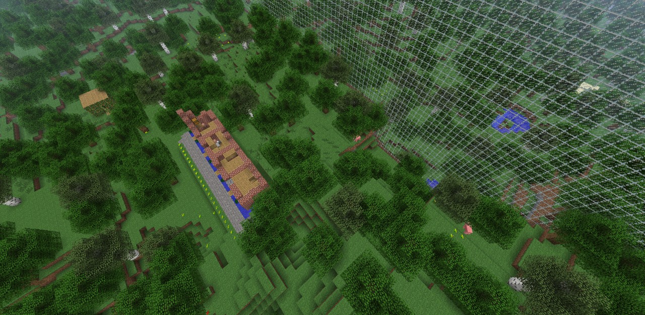 The hunger games Minecraft Map