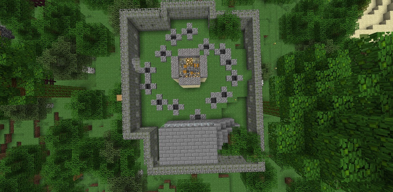 The hunger games Minecraft Map