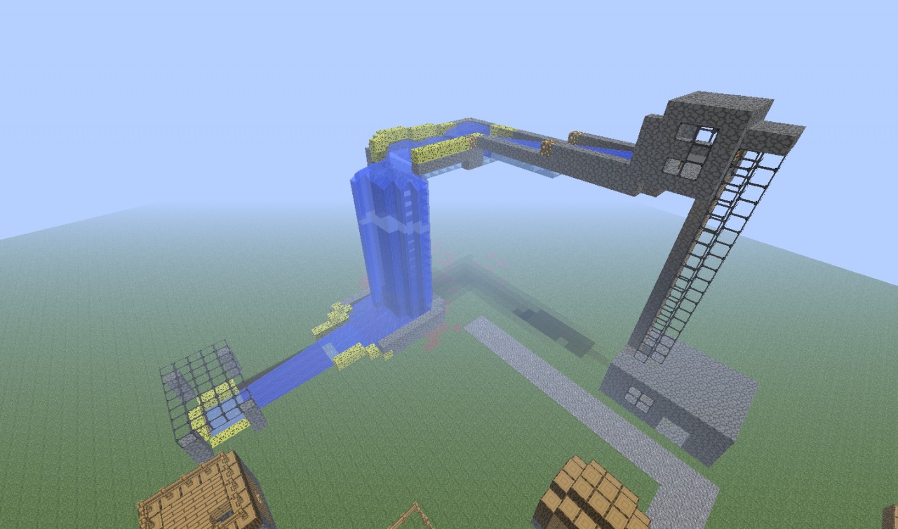 RAGE Water slide. Minecraft Project