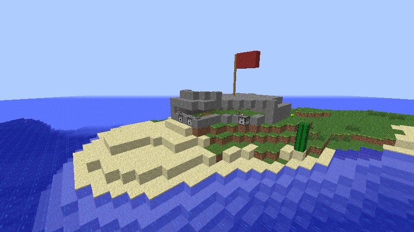 D-Day CTF Singleplayer and Multiplayer! Minecraft Map