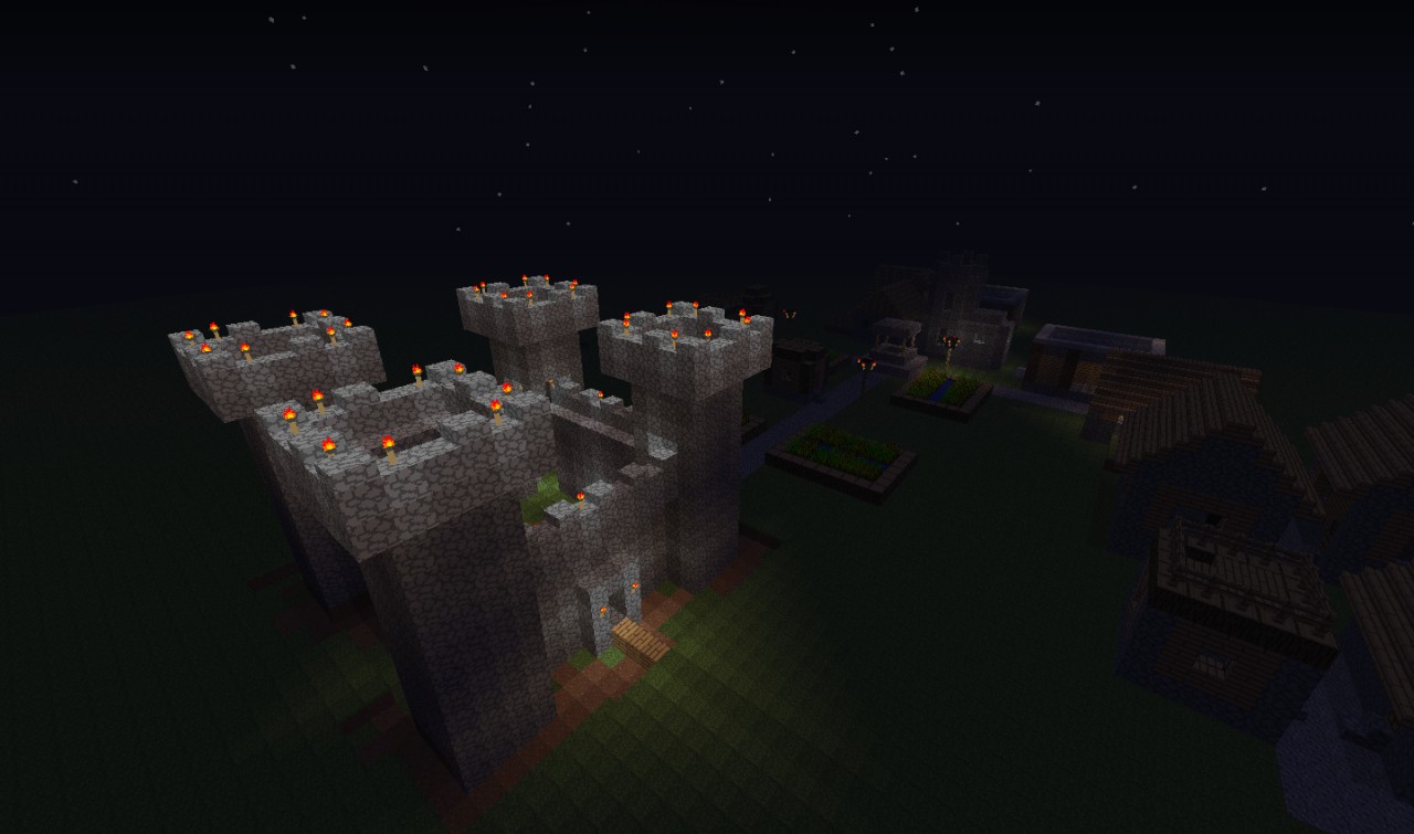 STONE CASTLE! update#1 Minecraft Map