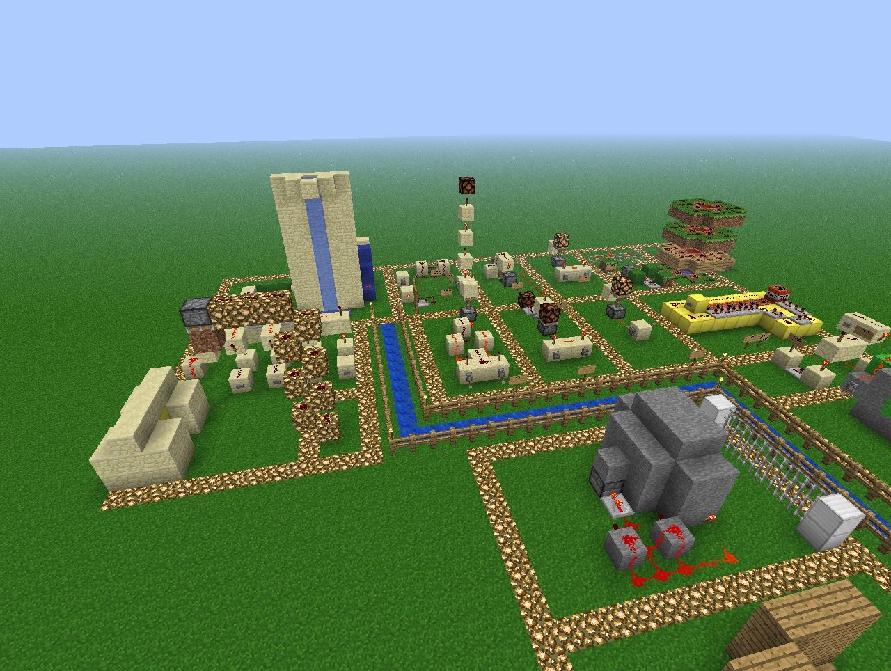 redstone new ( and server ip ) Minecraft Map