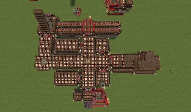 Massive Hidden Underground Redstone House Minecraft Map