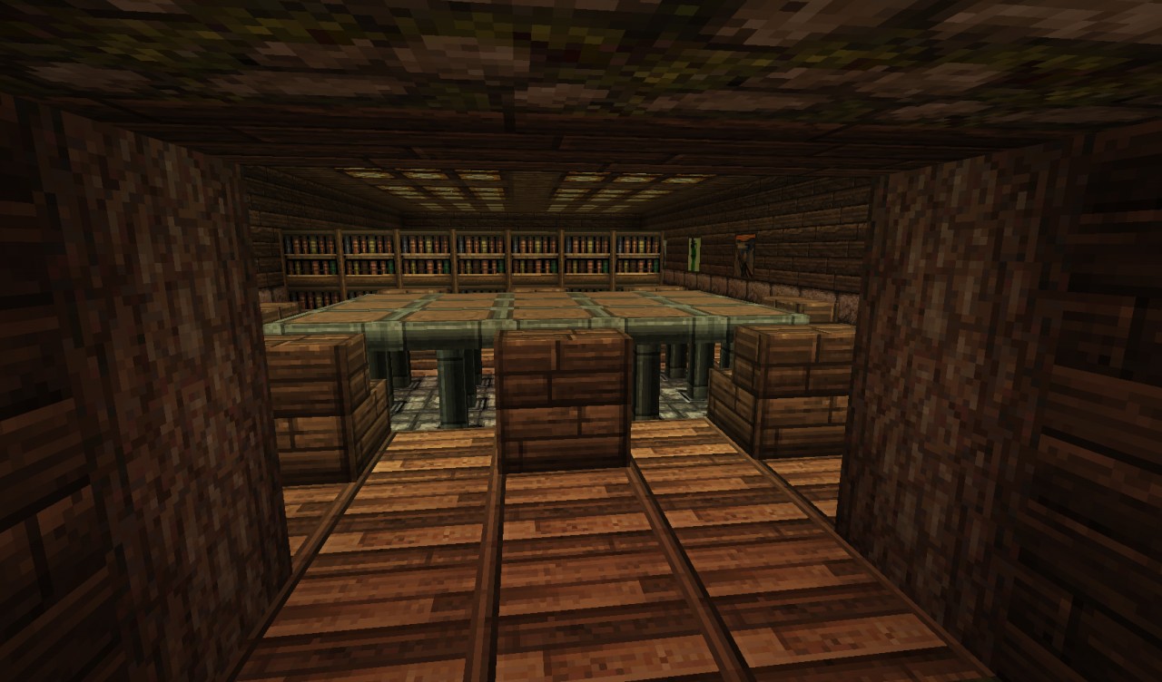 Massive Hidden Underground Redstone House Minecraft Map