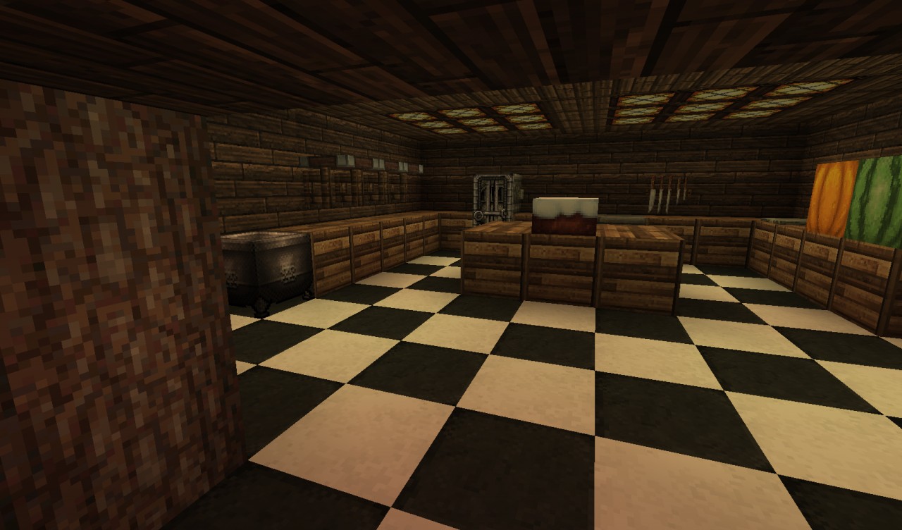 Massive Hidden Underground Redstone House Minecraft Map