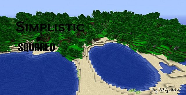 Simplistic SQUARED Minecraft Texture Pack