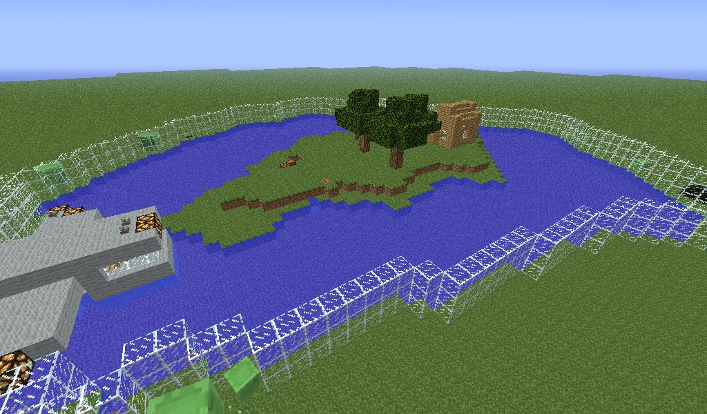 plane crash Minecraft Map