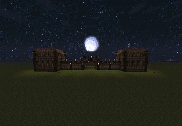 Wooden Gate House Minecraft Map