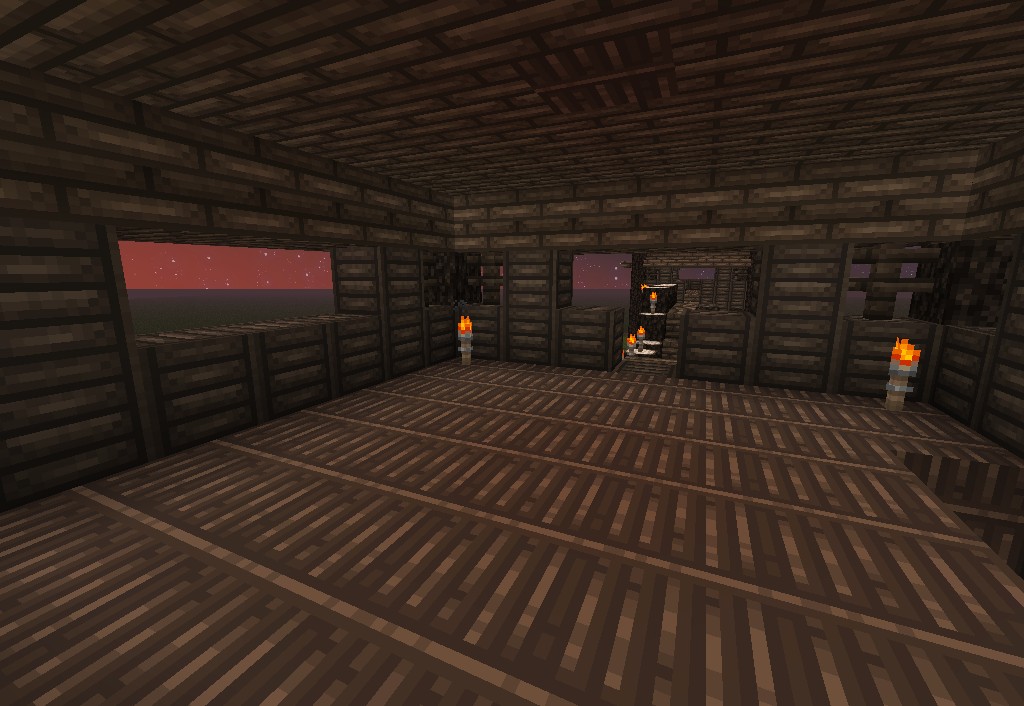 Wooden Gate House Minecraft Map