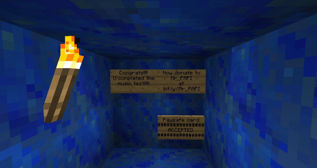 The melodie room Minecraft Map