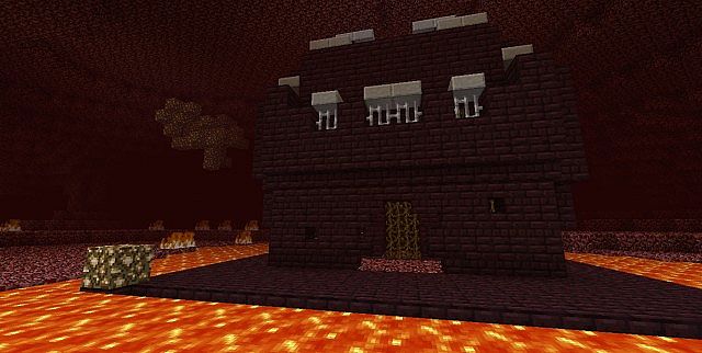 Nether Temple Minecraft Map