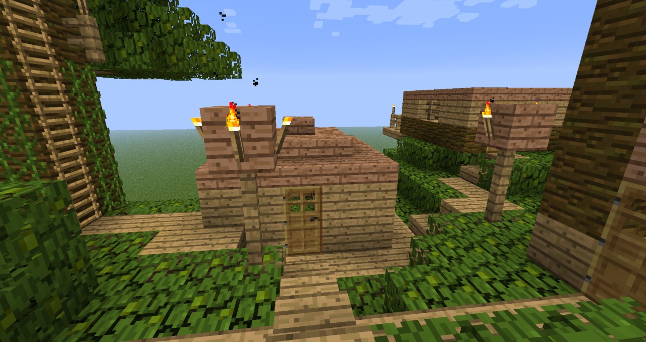 Tree_village Minecraft Map