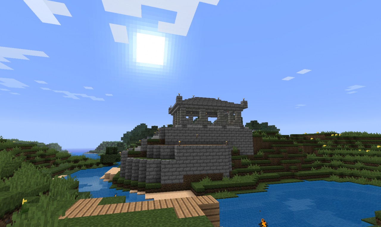 Greek/Japanese Dynasty Building Minecraft Map