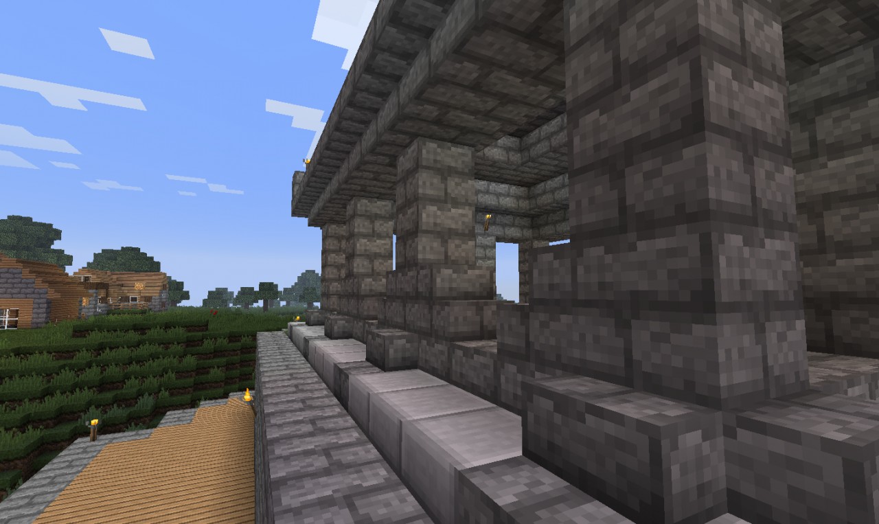 Greek/Japanese Dynasty Building Minecraft Map