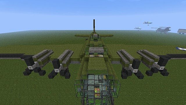 Boeing B-17 Flying Fortress - Heavy Bomber Aircraft 1:1 Minecraft Map