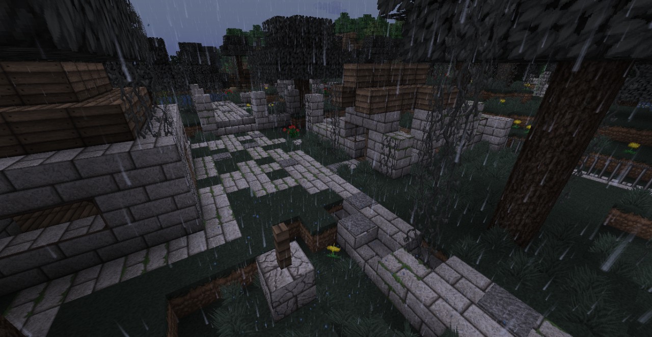 The Haunted Swamp - Treasure Hunting Map Minecraft Map