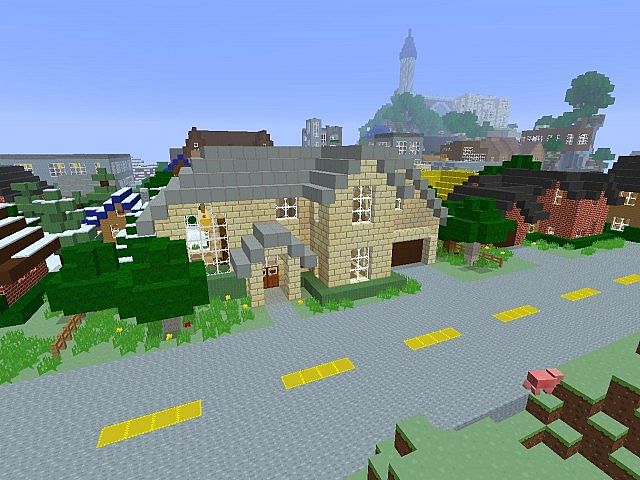 Small Town (houses) Minecraft Map