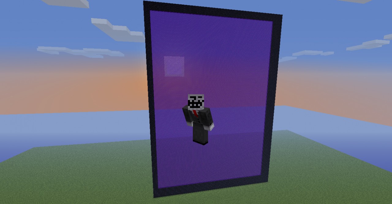 the biggest nether portal Minecraft Map