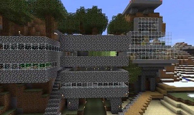 Flying Home Minecraft Map