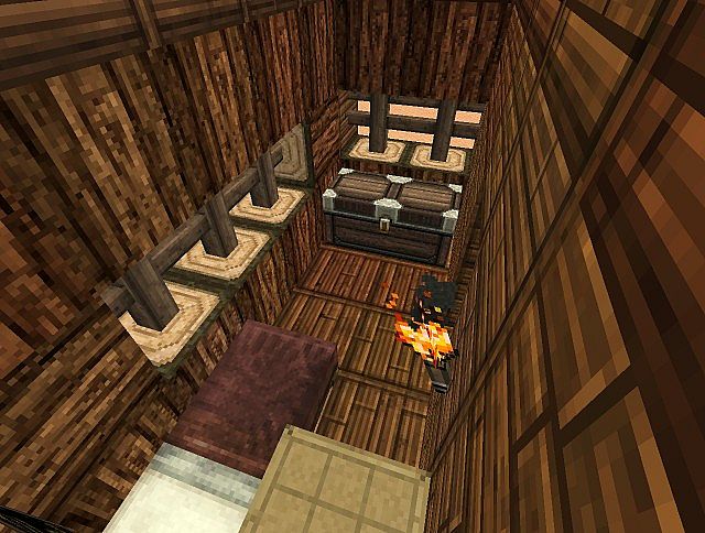 Little Shack (survival mode) with starter kit Minecraft Map