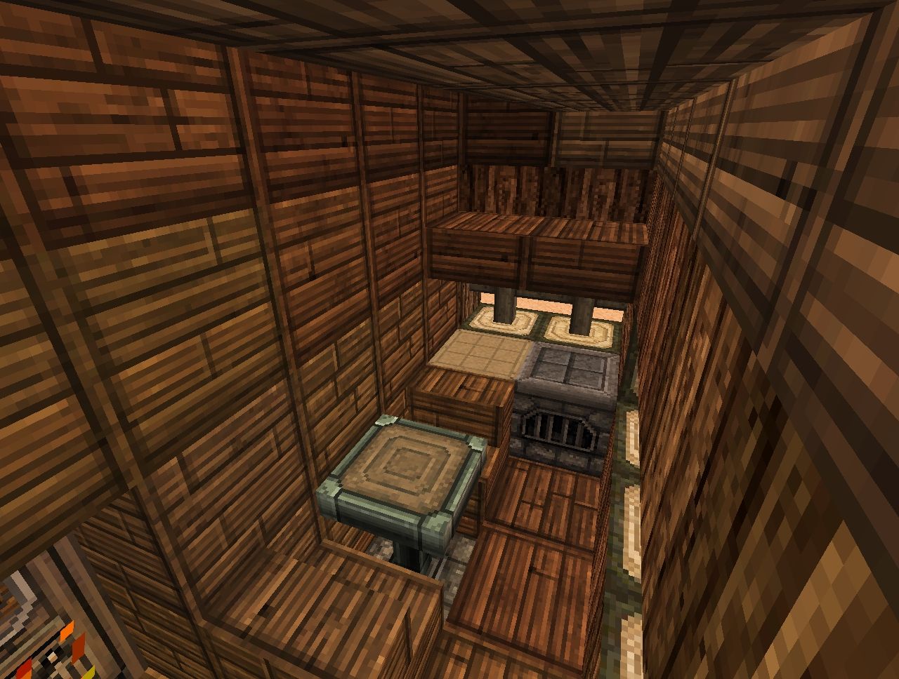 Little Shack (survival mode) with starter kit Minecraft Map
