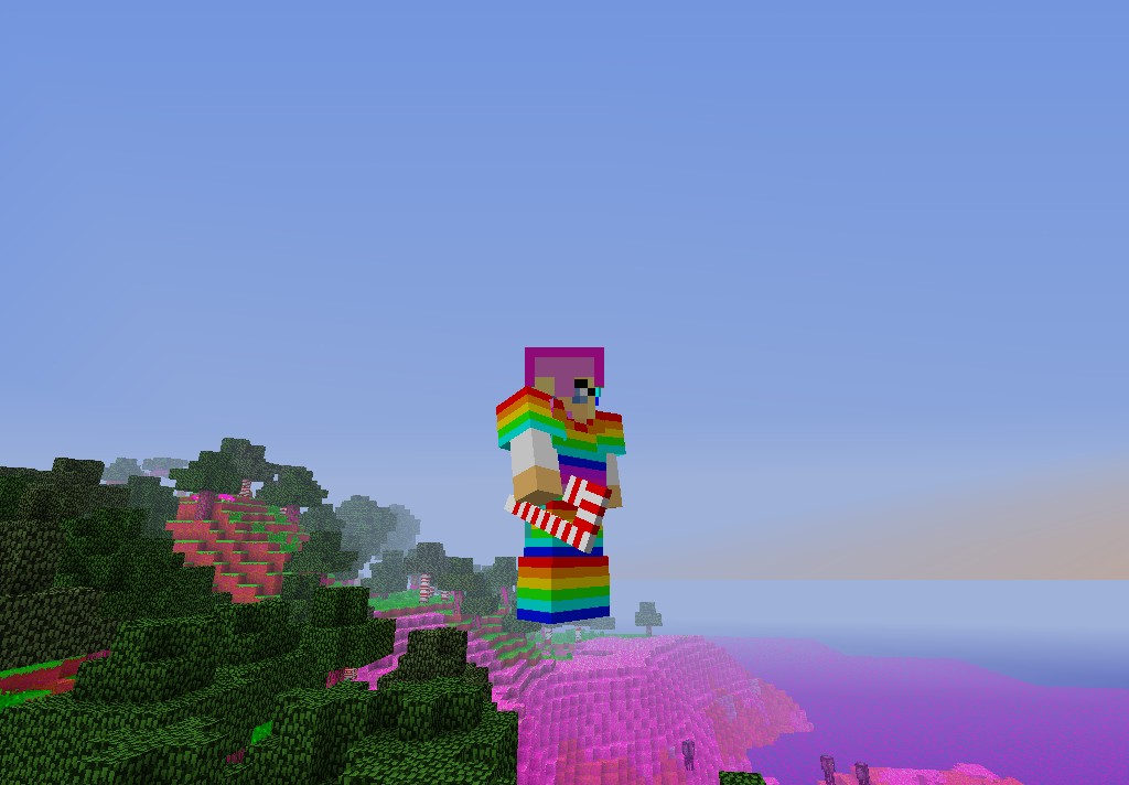 RAINBOW CRAFT!!!!! Minecraft Texture Pack